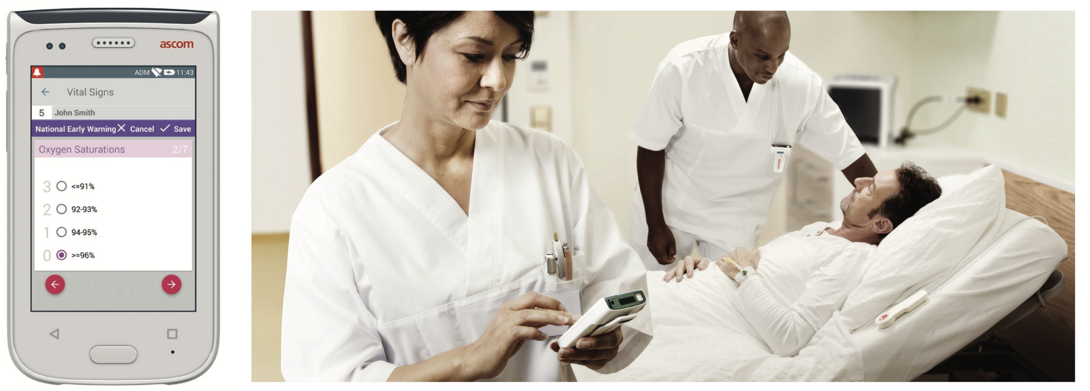 #Ascom lance Digistat® Vitals pour la saisie des constantes vitales et ...